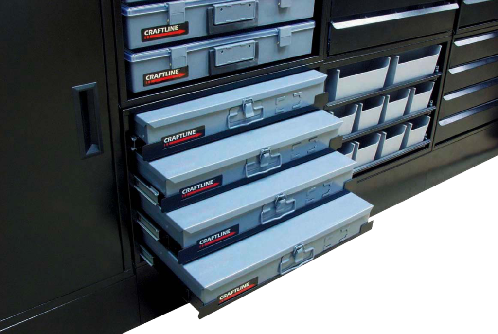 Modular cabinets made in the USA - Craftline Storage Systems